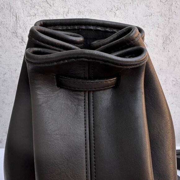 Coach | Bags | Rare Coach Vintage 9s Bixby Sling Black Leather Bag ...